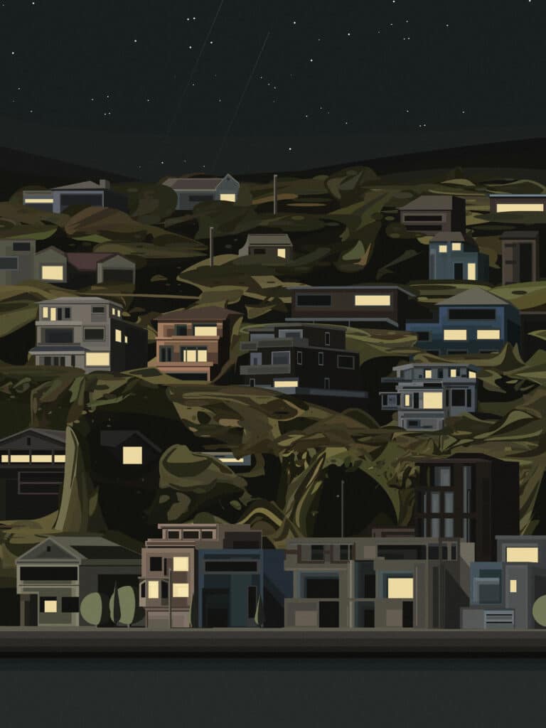 AOTM - Starry Night Over Sausalito